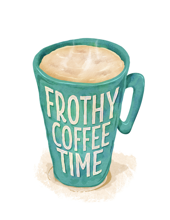 Frothy coffee? – Fountain's Thoughts